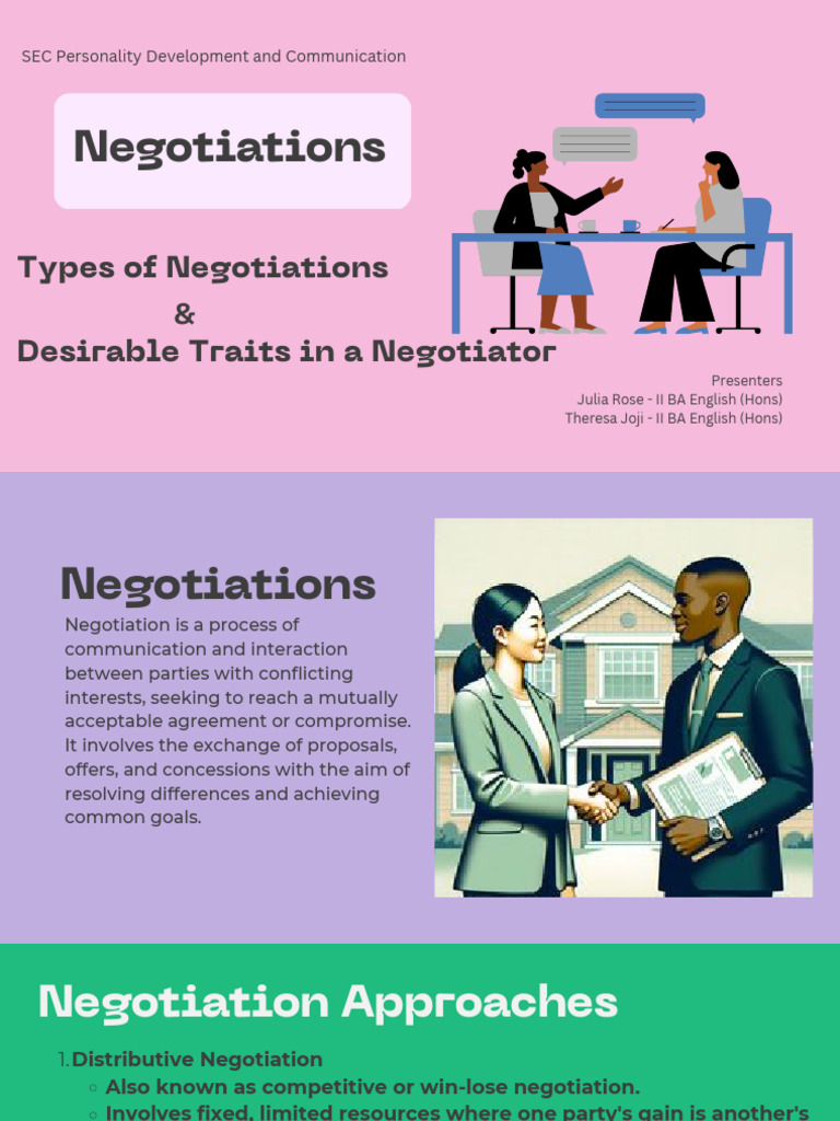 Negotiations | PDF | Negotiation | Social Psychology