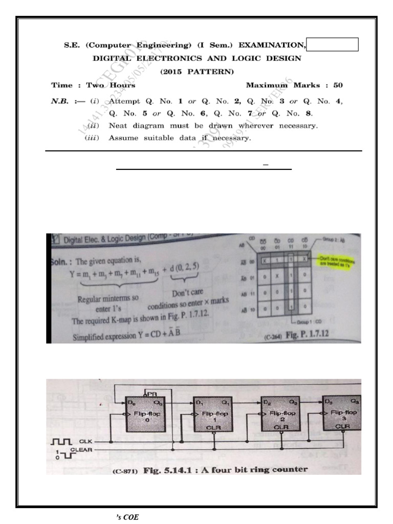 Deld Solve QP Ans Dec-19 | PDF | Digital Electronics | Logic Gate