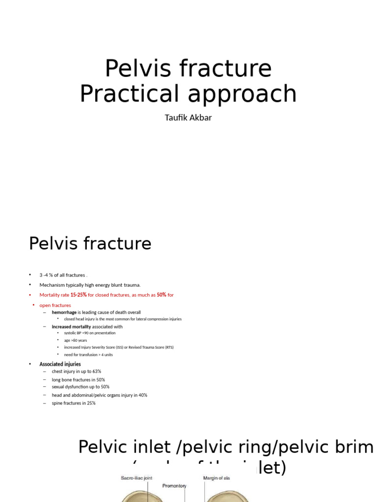 Pelvic Fracture | PDF | Pelvis | Musculoskeletal System