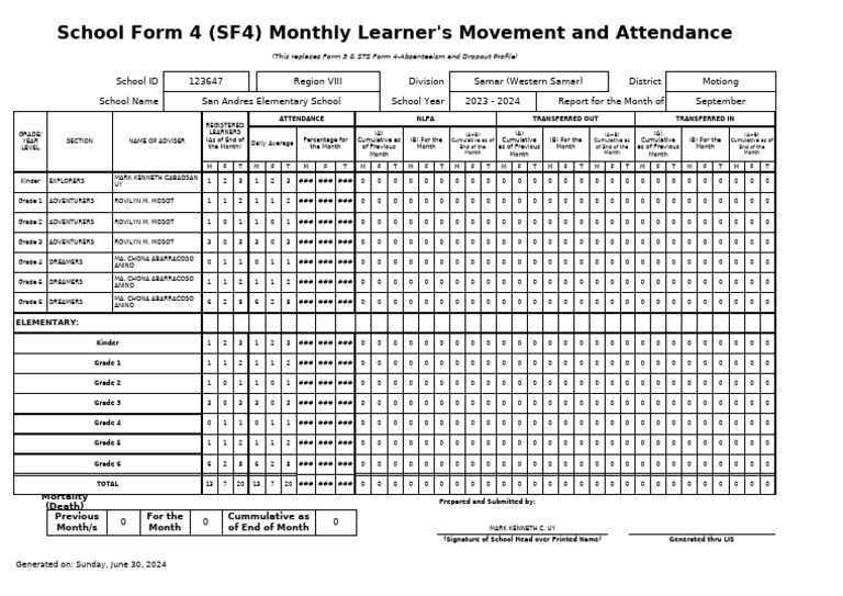 SF4 Motiong SanAndresES 123647 September 2024 | PDF