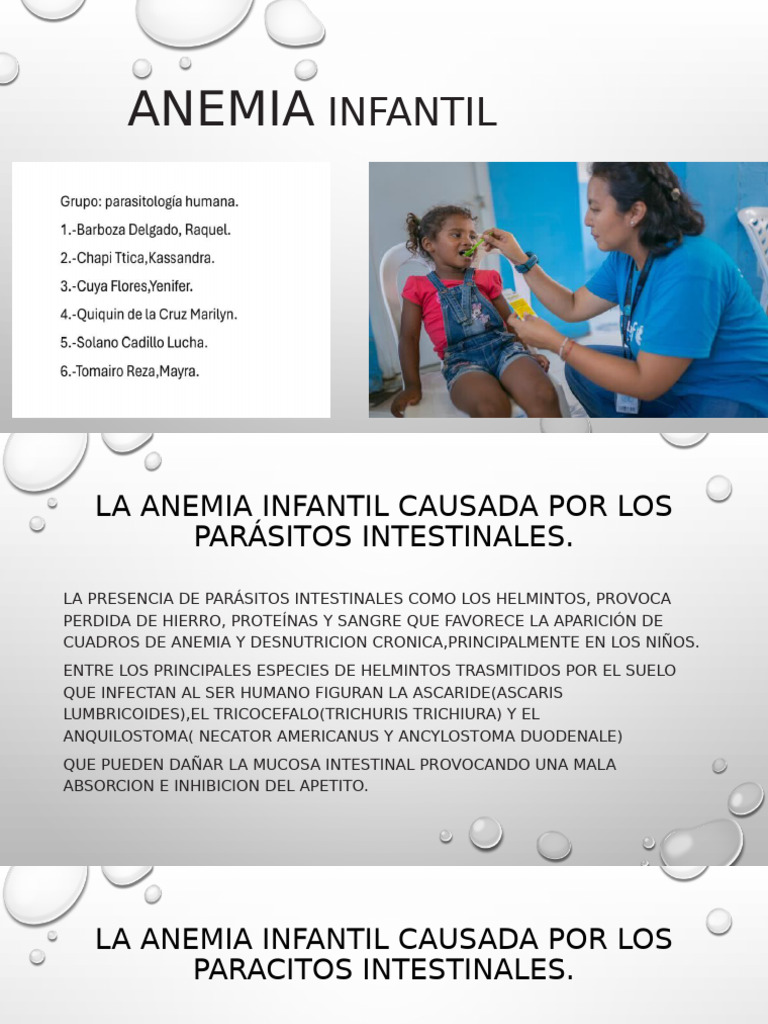 ANEMIA Infantil | PDF