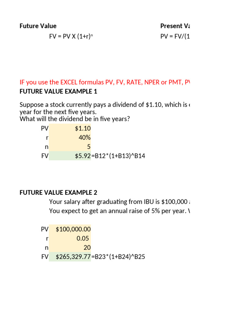 Chapter 4 Template Solutions From May 24 Live Lecture | PDF | Interest ...