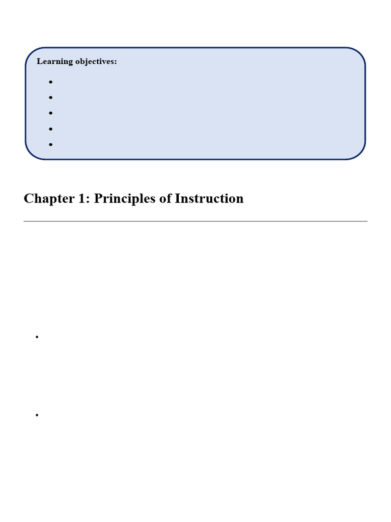 Lesson Objective Strategies | PDF | Learning | Affect (Psychology)