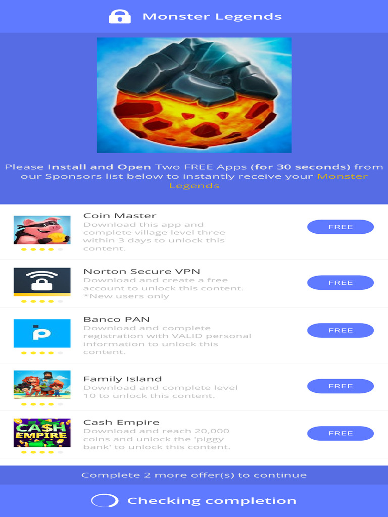 Monster Legends | PDF