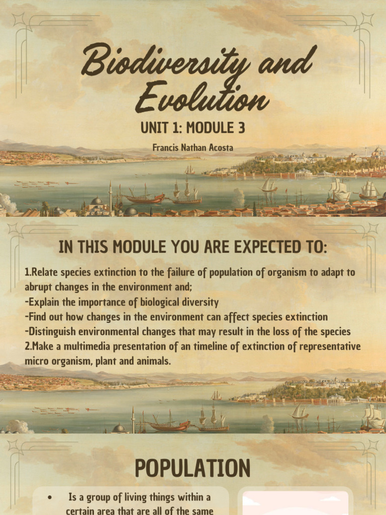 Biodiversity and Evolution | PDF | Biodiversity | Extinction