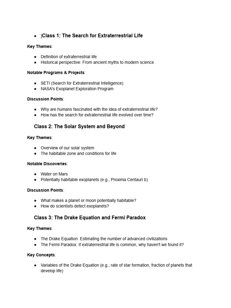 Week 1 - Introduction To Space | PDF