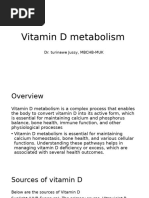 Mechanism of Action of Calcitriol | PDF | Vitamin D | Biotechnology