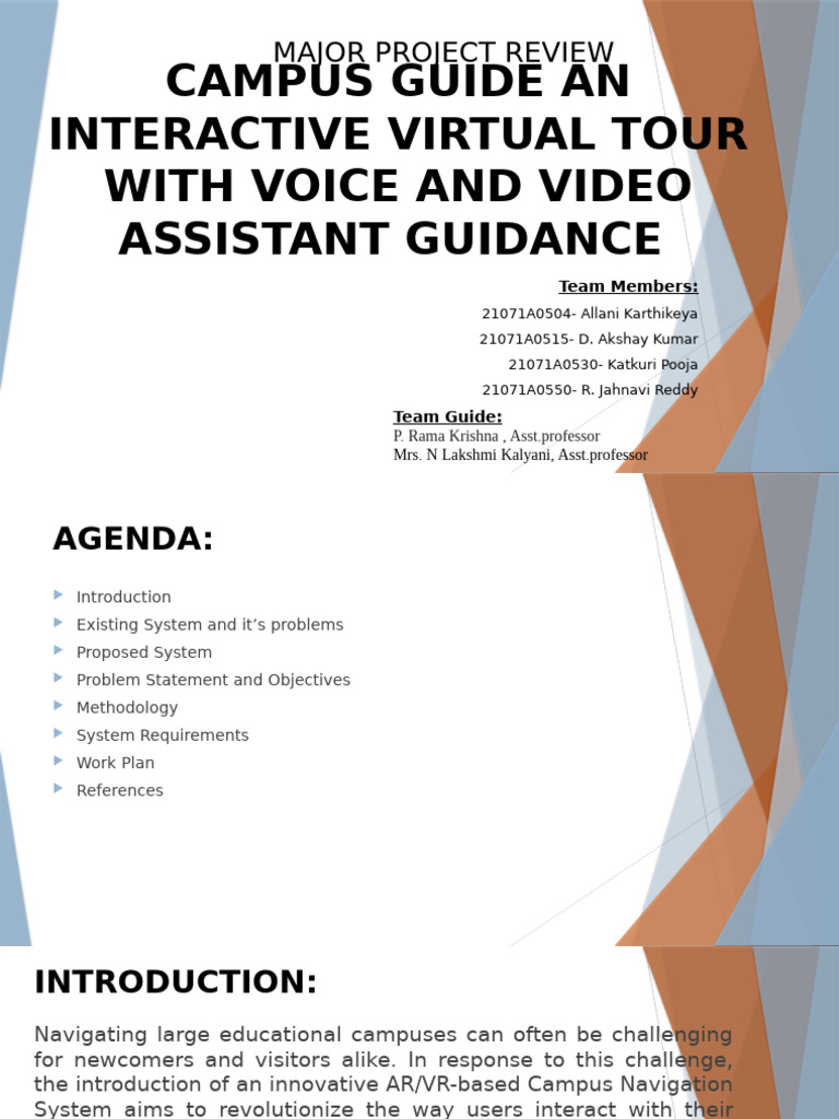 AR/VR Campus Navigation System Guide | PDF | Augmented Reality ...