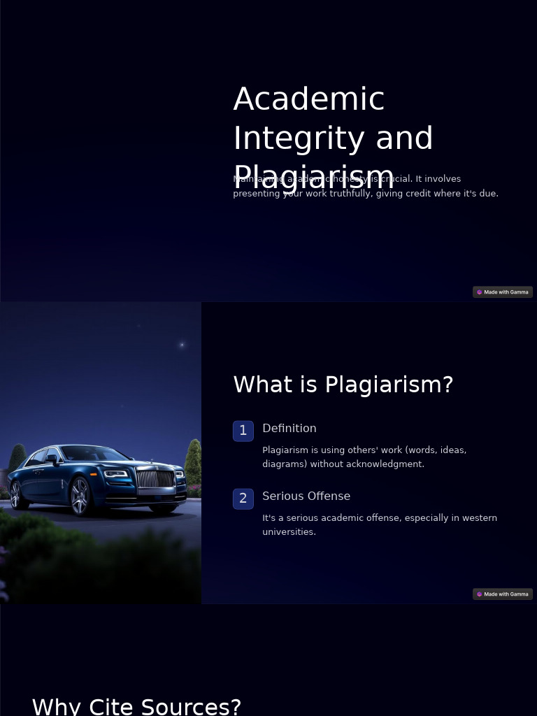 5 Academic Integrity and Plagiarism | PDF