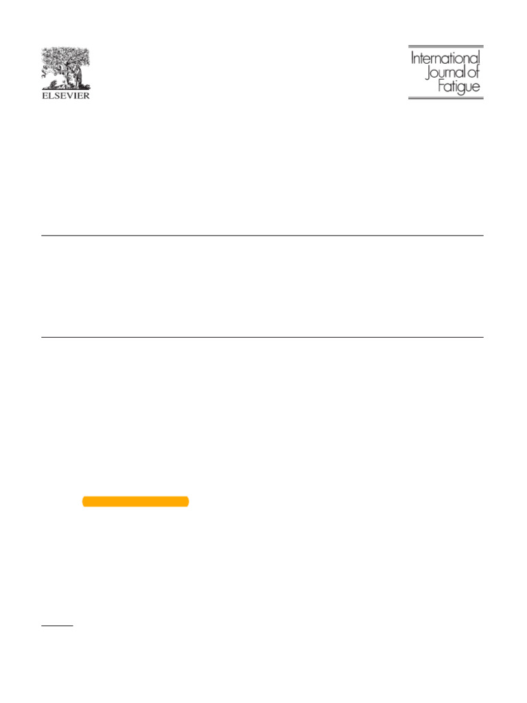 Fatigue of Adhesive Joints in GRE Pipes | PDF | Fatigue (Material ...