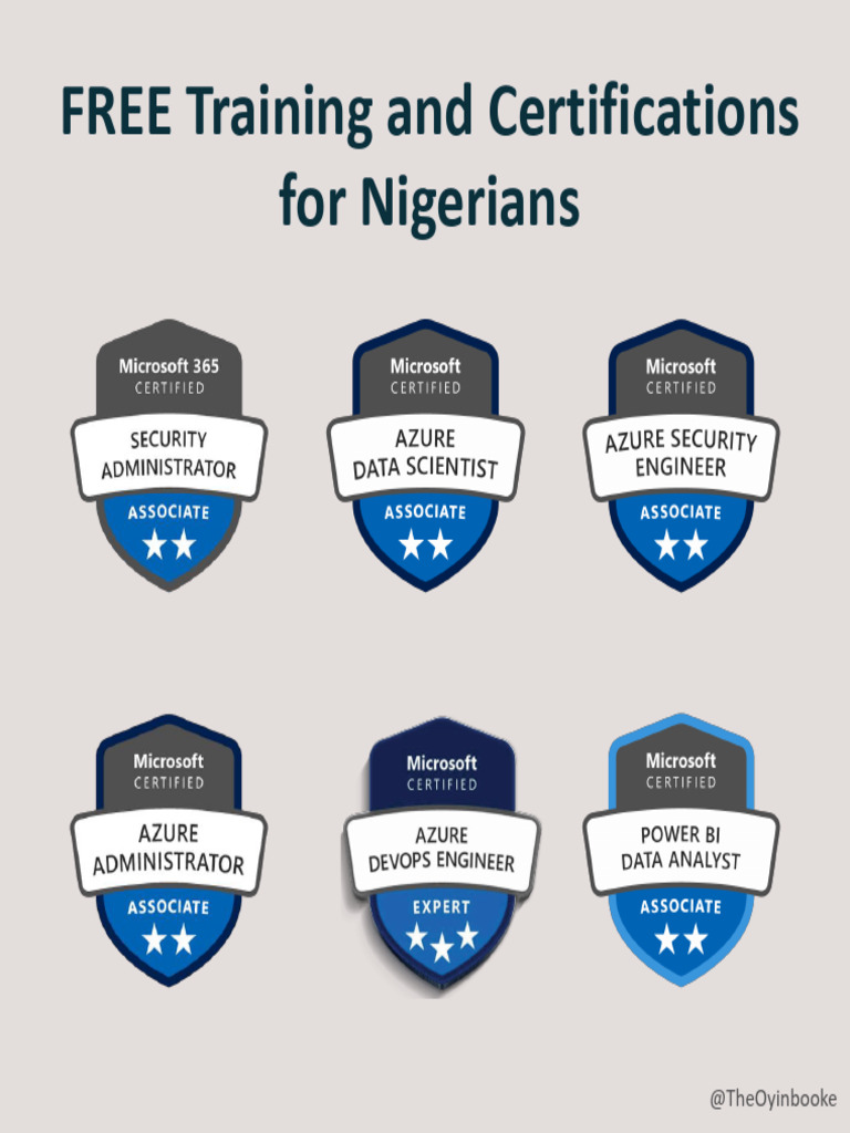 Free Microsoft Certification Training | PDF | Microsoft Azure | Data ...