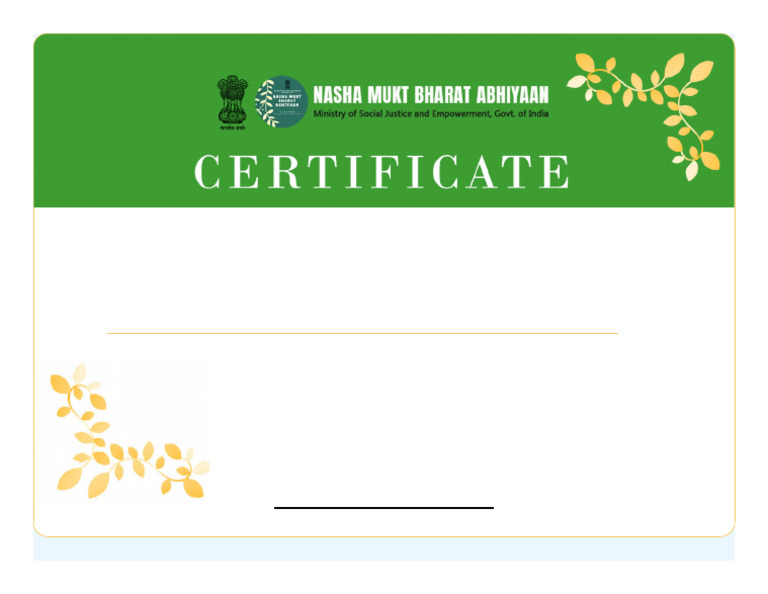 Nmba Certificate-8 | PDF | Lifestyle