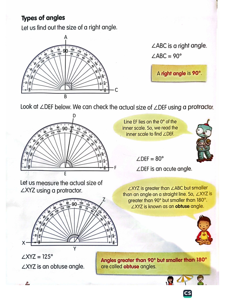 Types of Angles | PDF