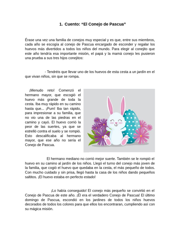 El verdadero Conejo de Pascua | PDF