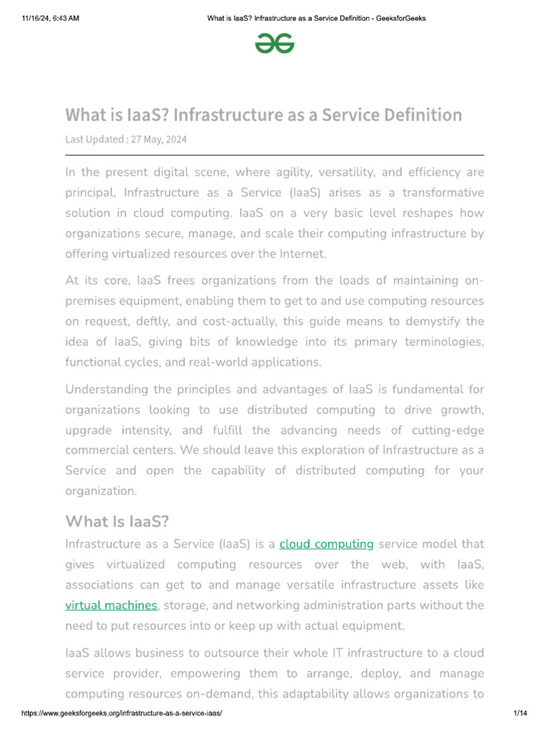 4 IaaS | PDF
