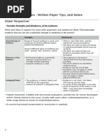 IGCSE Global Perspectives Team Project Guide | PDF | Learning