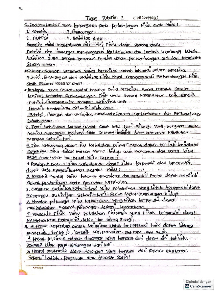 Tugas 2 Pendidikan Anak Di SD | PDF