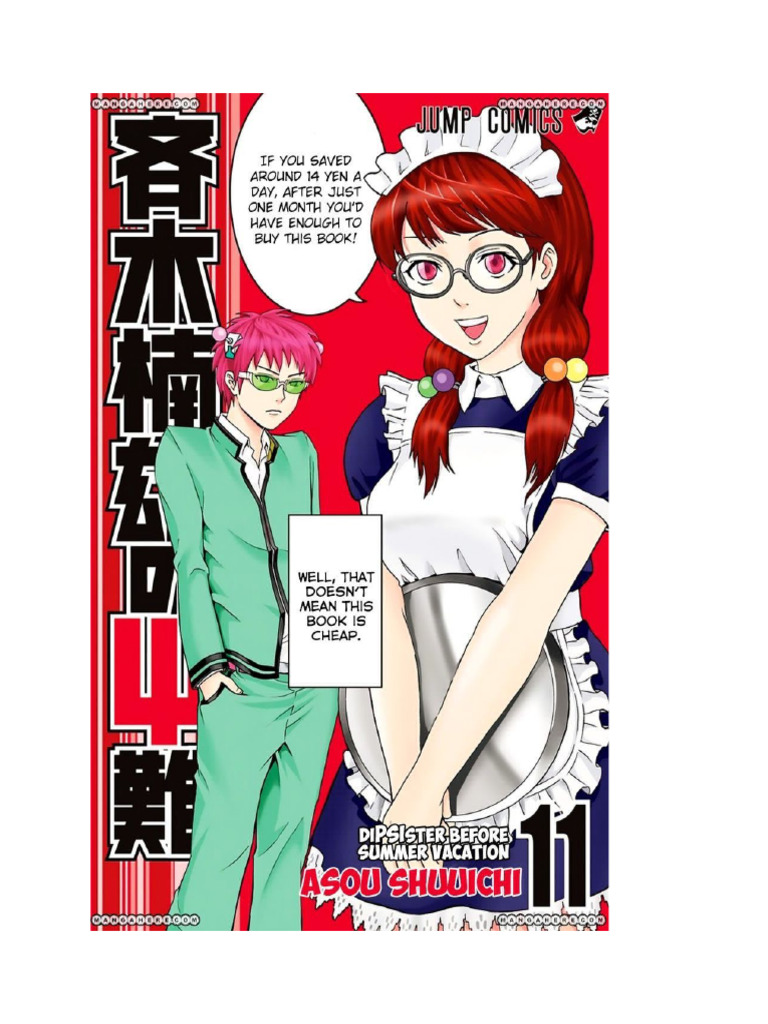Saiki K Volume 11 (Chapter 107-117) | PDF