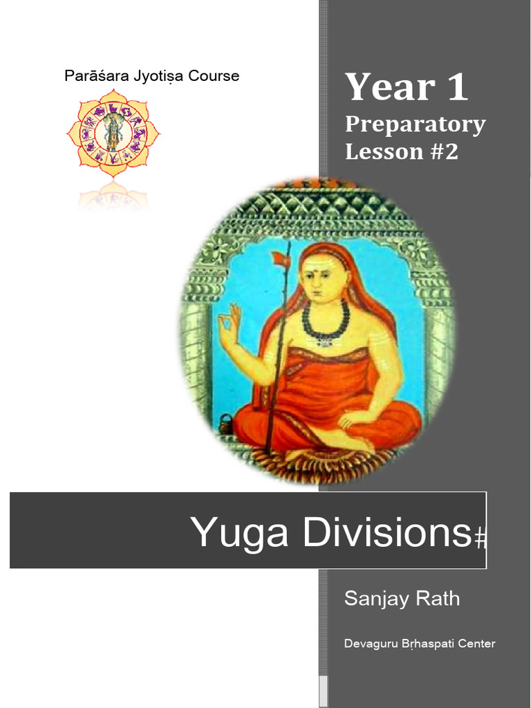 Yuga Divisions and Time Experience | PDF | Planets In Astrology | Zodiac