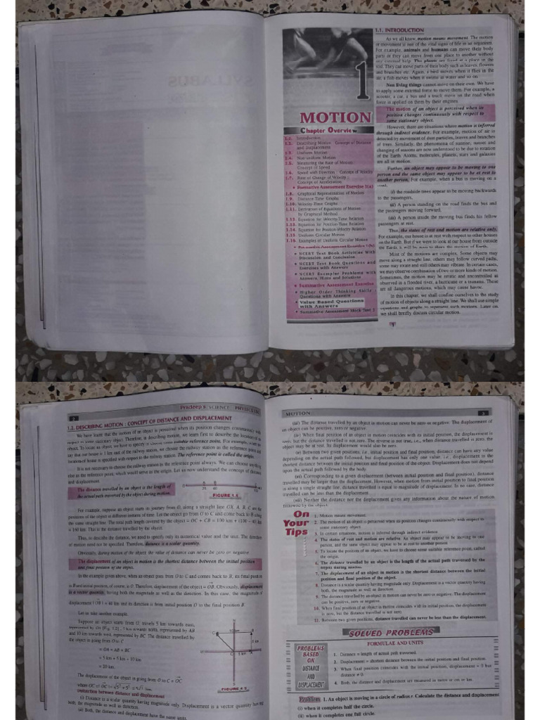 Pradeep Physics Class 9 PDF | PDF