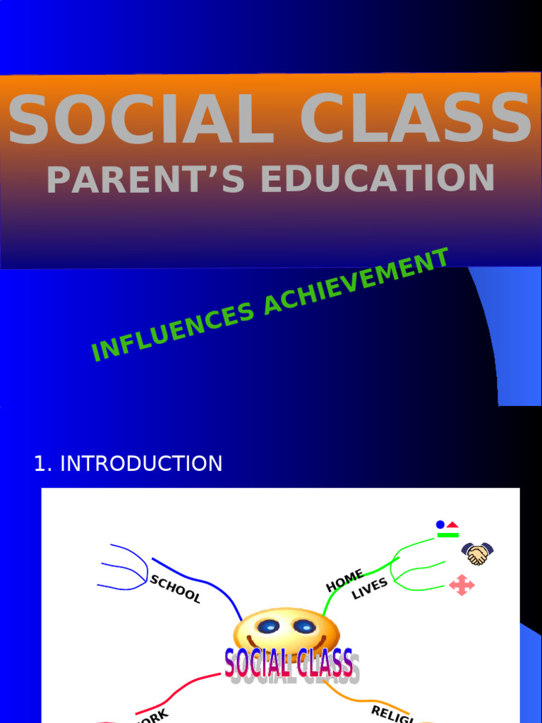 Social Class - Power Point | PDF