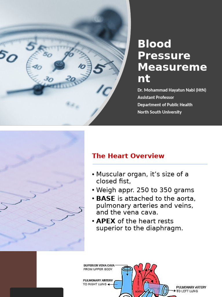 Lecture 1 Blood Pressure HTN | PDF | Heart | Cardiovascular Physiology