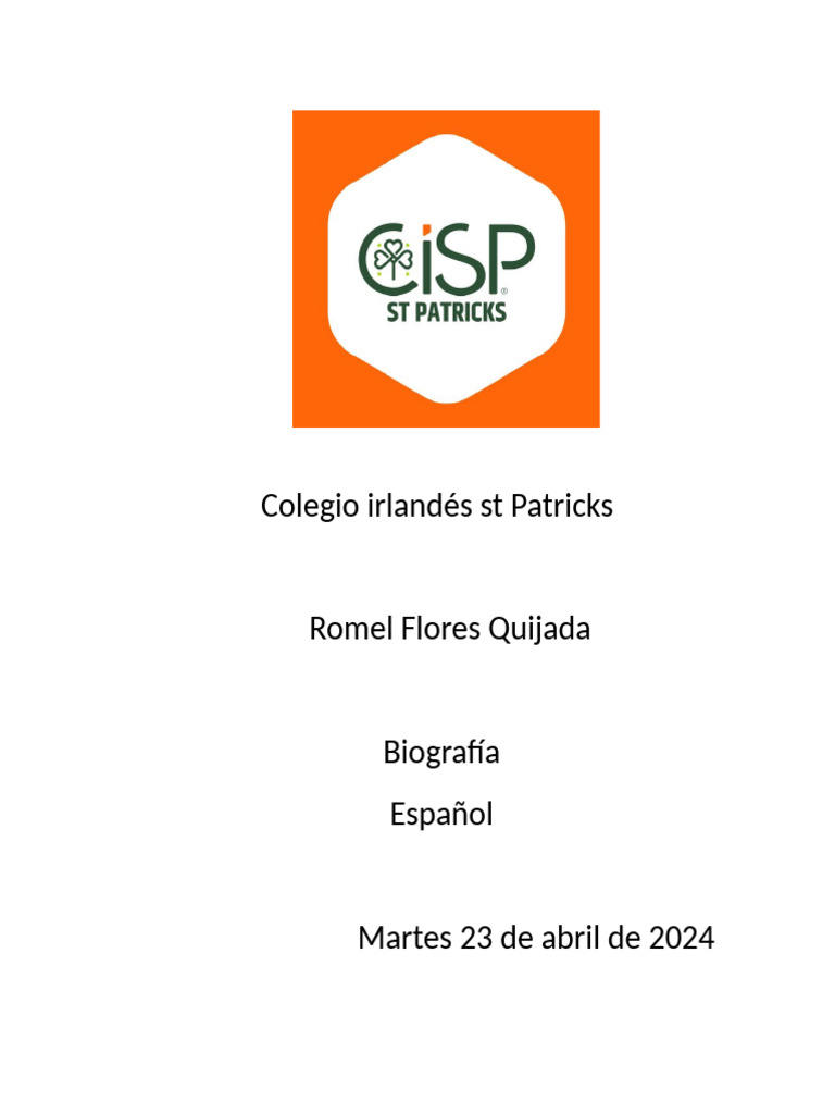 Colegio Irlandés ST Patricks Romel Flores Quijada | PDF | Kobe Bryant ...