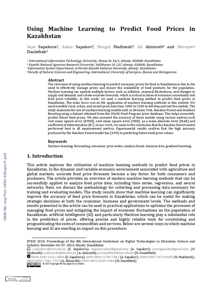 S3 Paper 9 | PDF | Mean Squared Error | Errors And Residuals