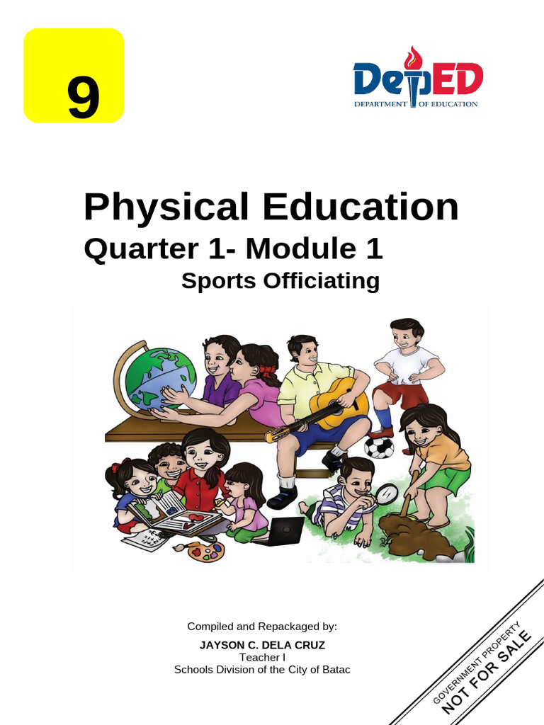 Physical Education Quarter 1 Module 1 NAK | PDF | Food Energy | Energy ...