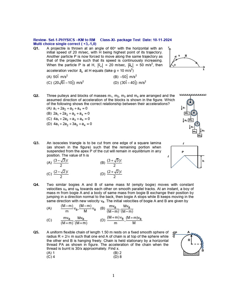 Assign-1-2025-Km-RM | PDF | Force | Capacitor