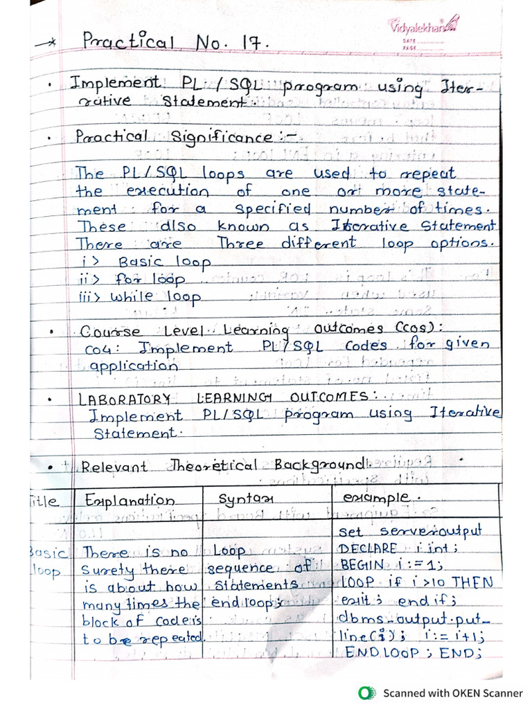 DMS Practical No 17 | PDF