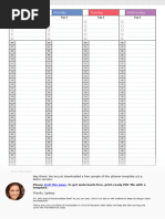 Onenote Weekly Planner Template | PDF