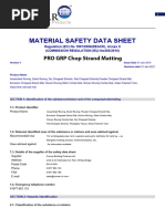 Rockwool Stone Wool Safety Sheet | PDF | Waste | Chemistry