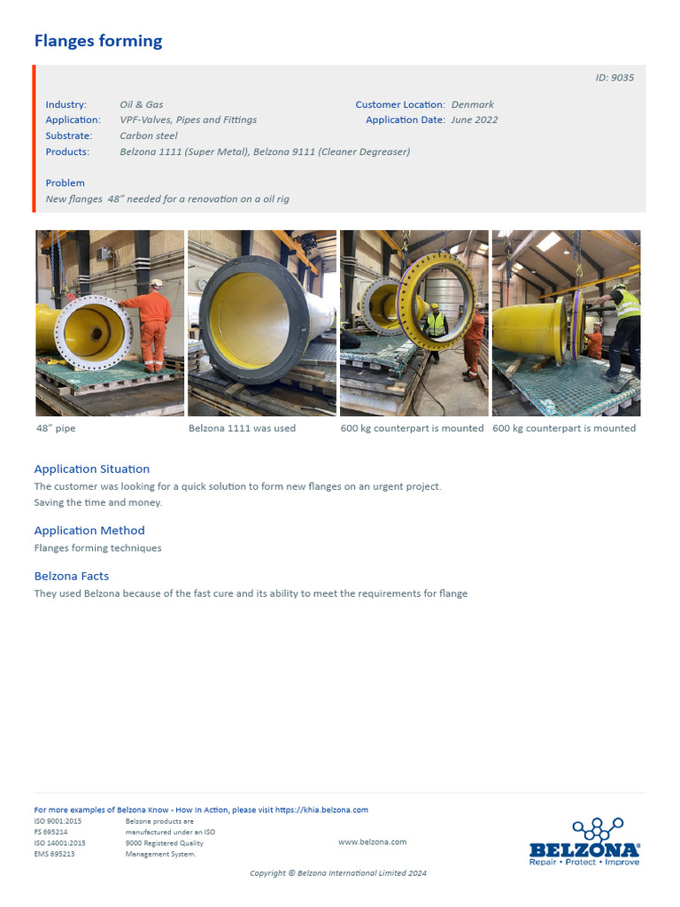 Flanges Forming - 9035 | PDF