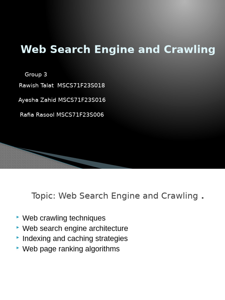 Web Search Engingine Indexing Crawling and Ranking | PDF | Cache (Computing) | Search Engine ...