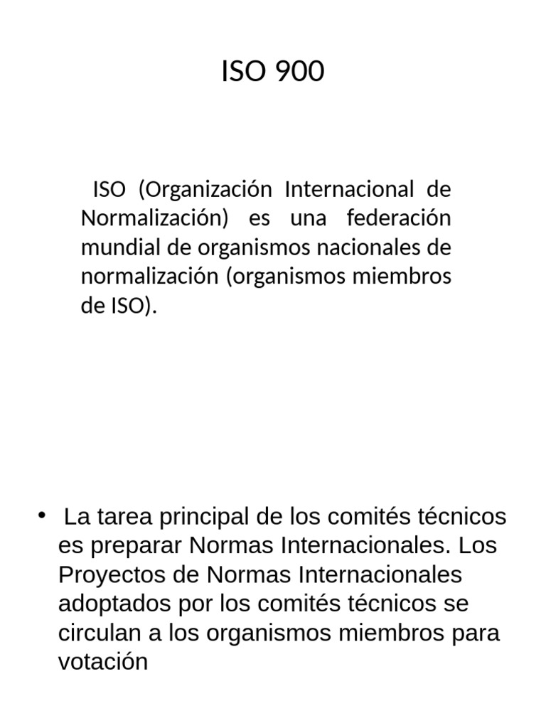 ISO 900 Exposicion Marcela | PDF | Calidad (comercial) | Gestión de la ...