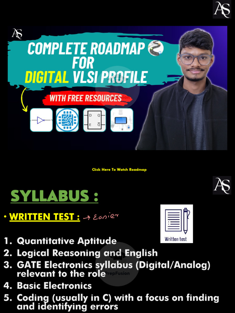 DIGITAL VLSI Roadmap | PDF