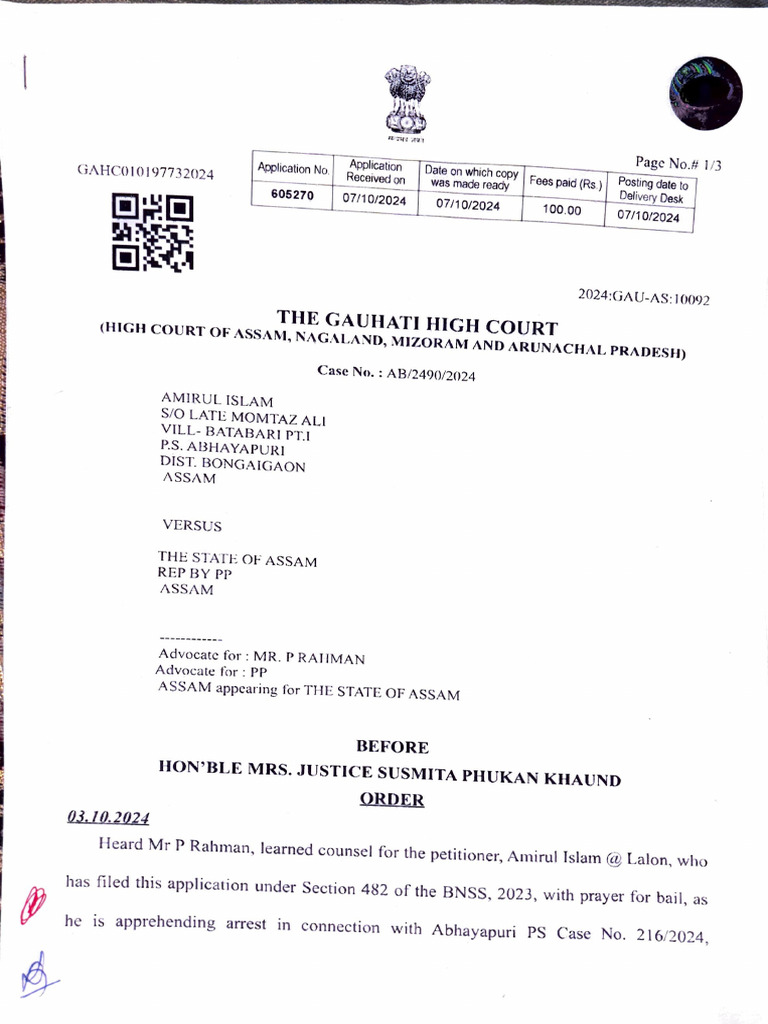 Impugned Amirul Islam | PDF
