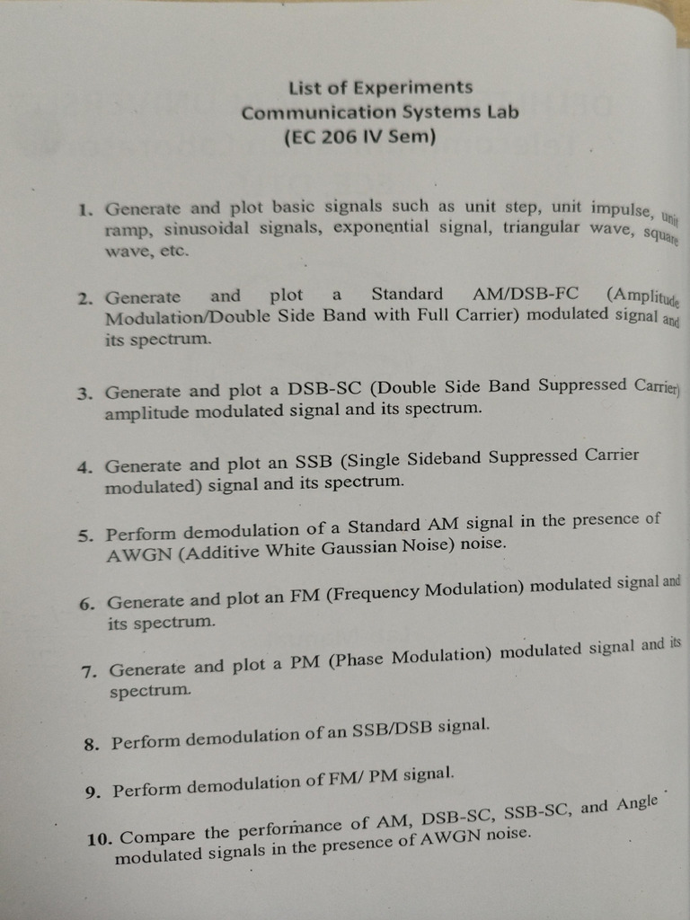 Communication Lab File | PDF