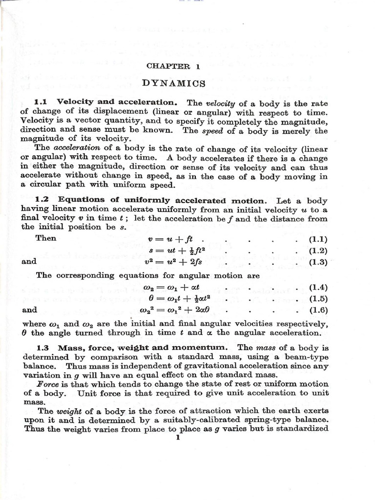 Mechanics of Machines | PDF