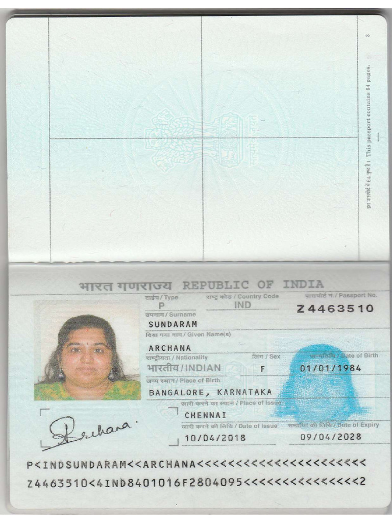 Archana - Arun Kumar Kuppan - Visa Stamping 2021 | PDF