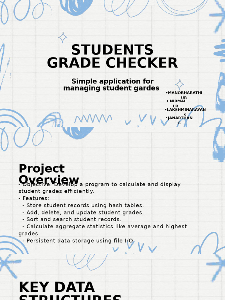 Students Grade Checker - 20241113 - 181352 - 0000 | PDF | Software Engineering | Algorithms