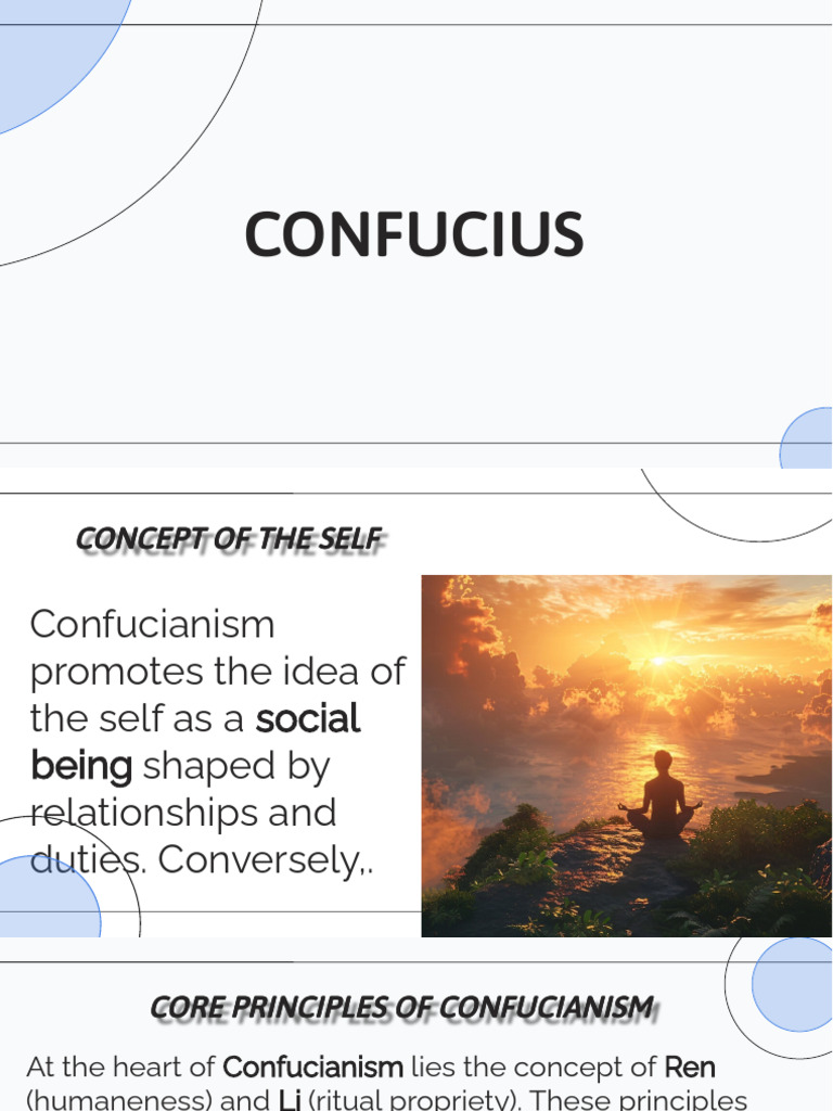 Confucianism and Taoism Overview | PDF | Laozi | Confucianism