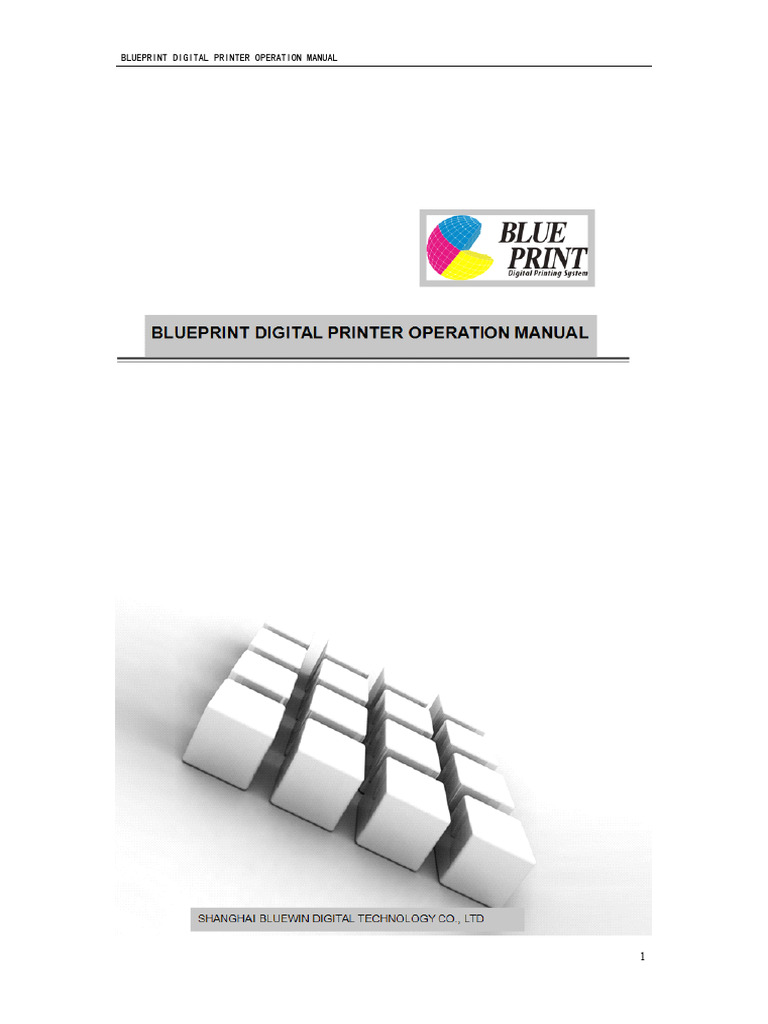 1.BLUEPRINT Operation Manual (Konica) Eng | PDF | Printer (Computing) | Power Supply