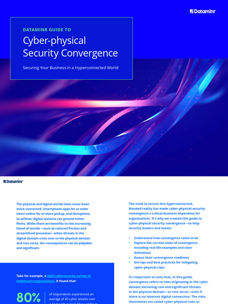 Cyber-Physical Security Convergence Guide | PDF | Computer Security | Security