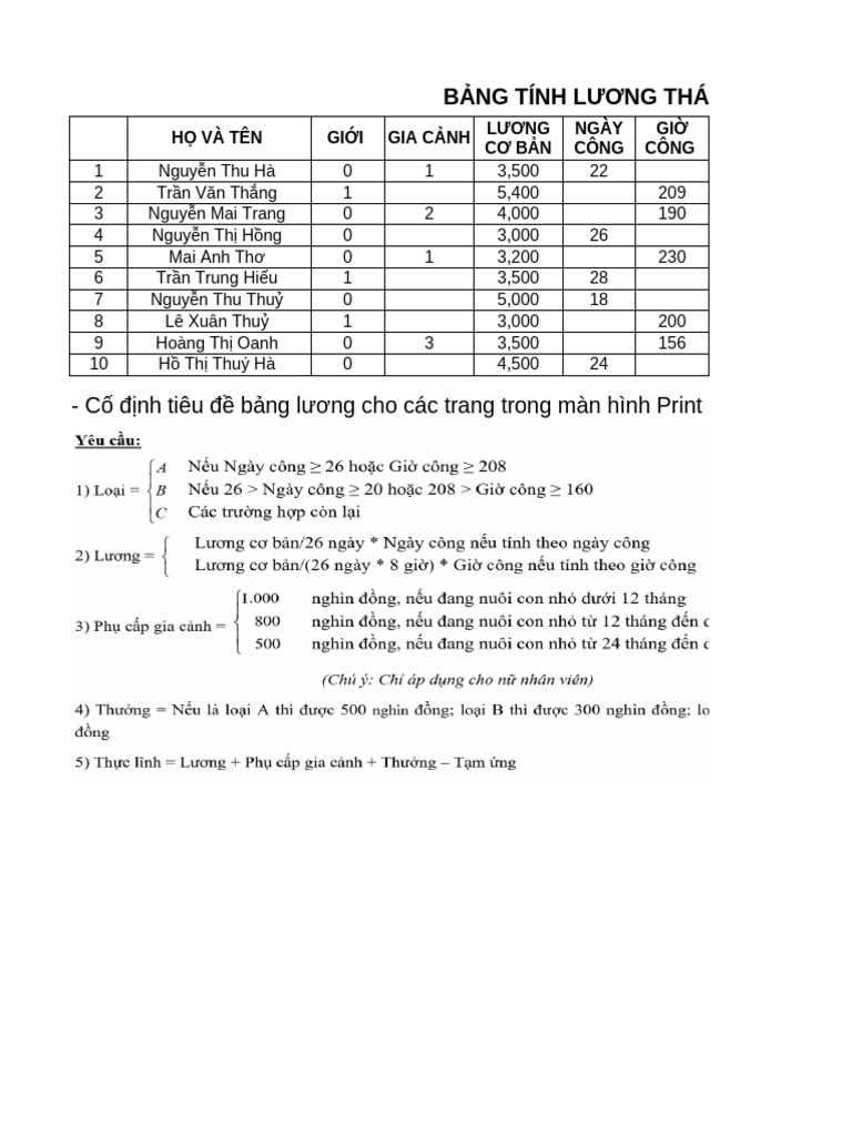 BTVN Training 1 | PDF