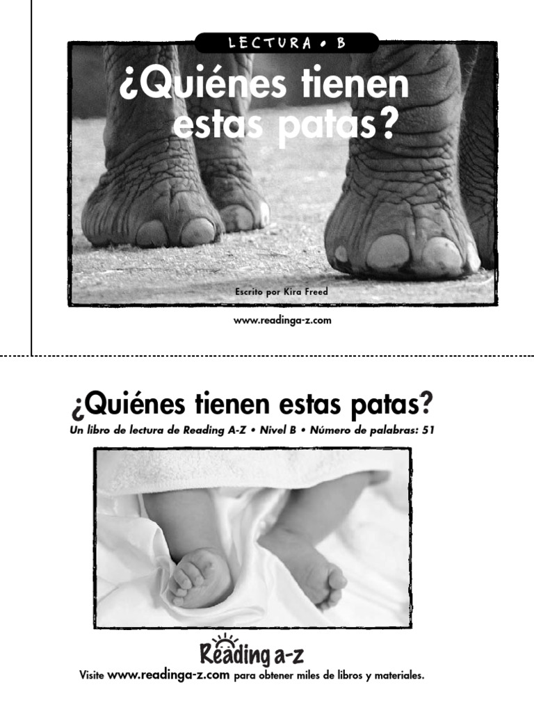 Animales y sus Patas | PDF