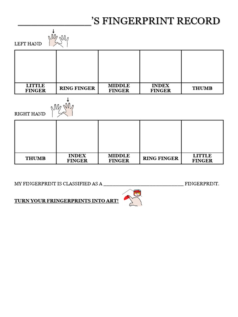 A.2.Fingerprint Record Students | PDF