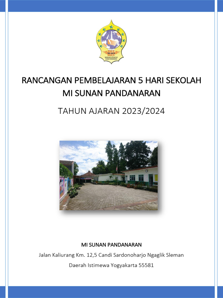 Rancangan Pembelajaran 5 Hari Sekolah | PDF