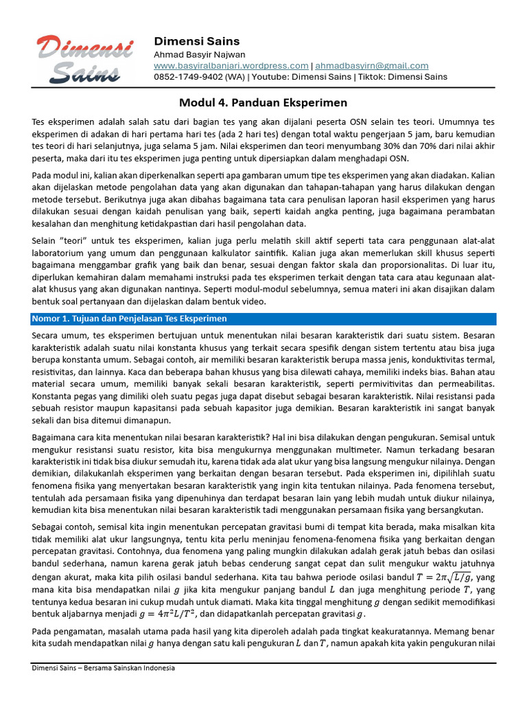 Modul4 Fisika A Eksp | PDF